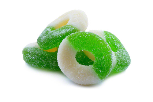 Gummy Apple Rings Bulk – Gummy Rings – Green Apple Gummy Rings